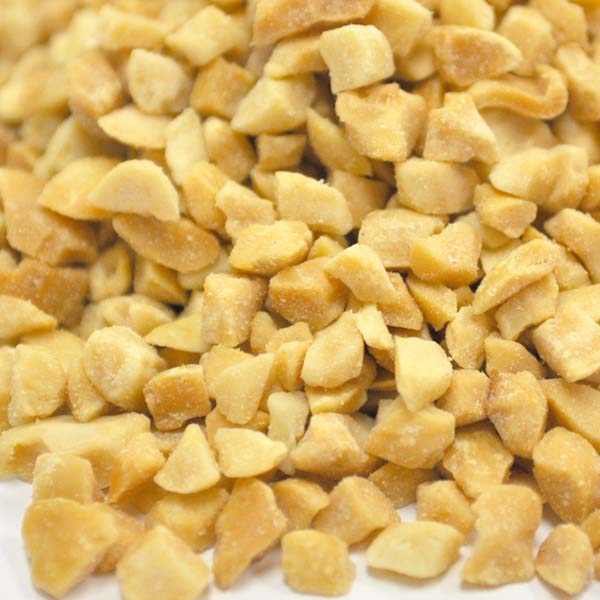 Wholesale Chopped Peanuts used as a topping for dinners and deserts.